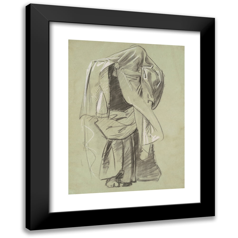John Singer Sargent 19x24 Black Modern Framed Museum Art Print Titled ...