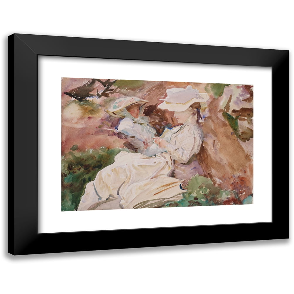 John Singer Sargent 24x18 Black Modern Framed Museum Art Print Titled ...