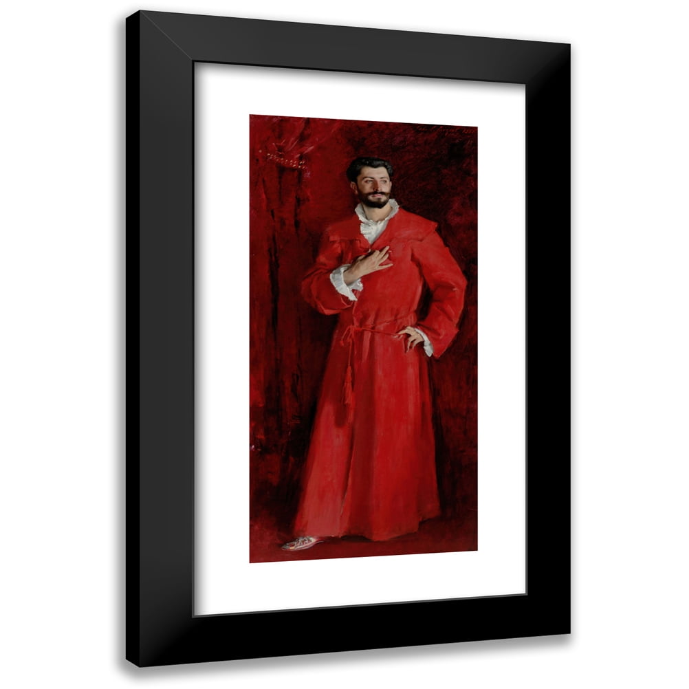 John Singer Sargent 9x14 Black Modern Framed Museum Art Print Titled ...
