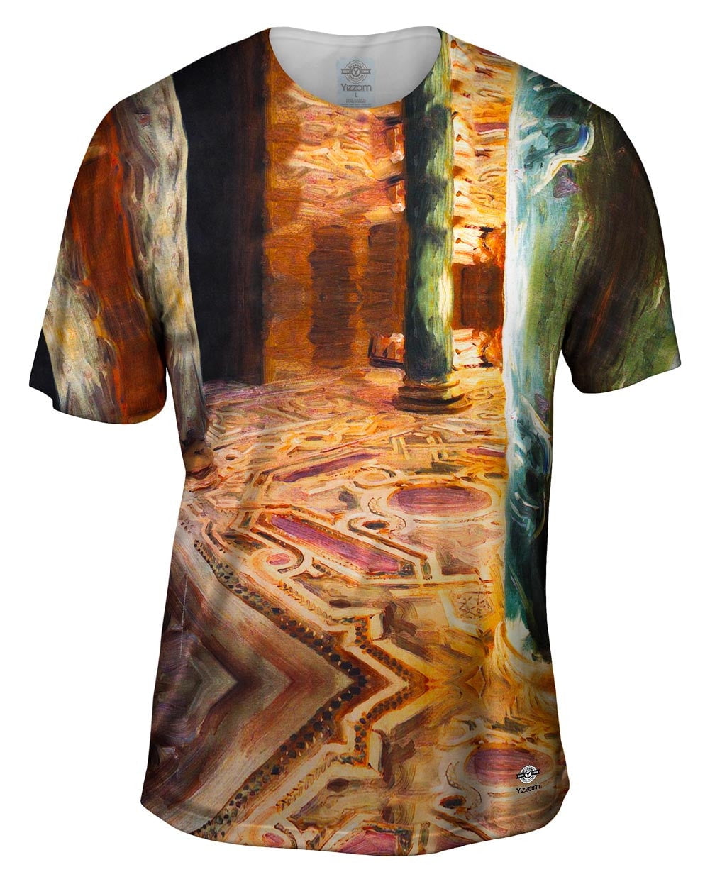 John Singer Sargent - A Mosque, Cairo 1891 Mens T-Shirt All Over Print ...