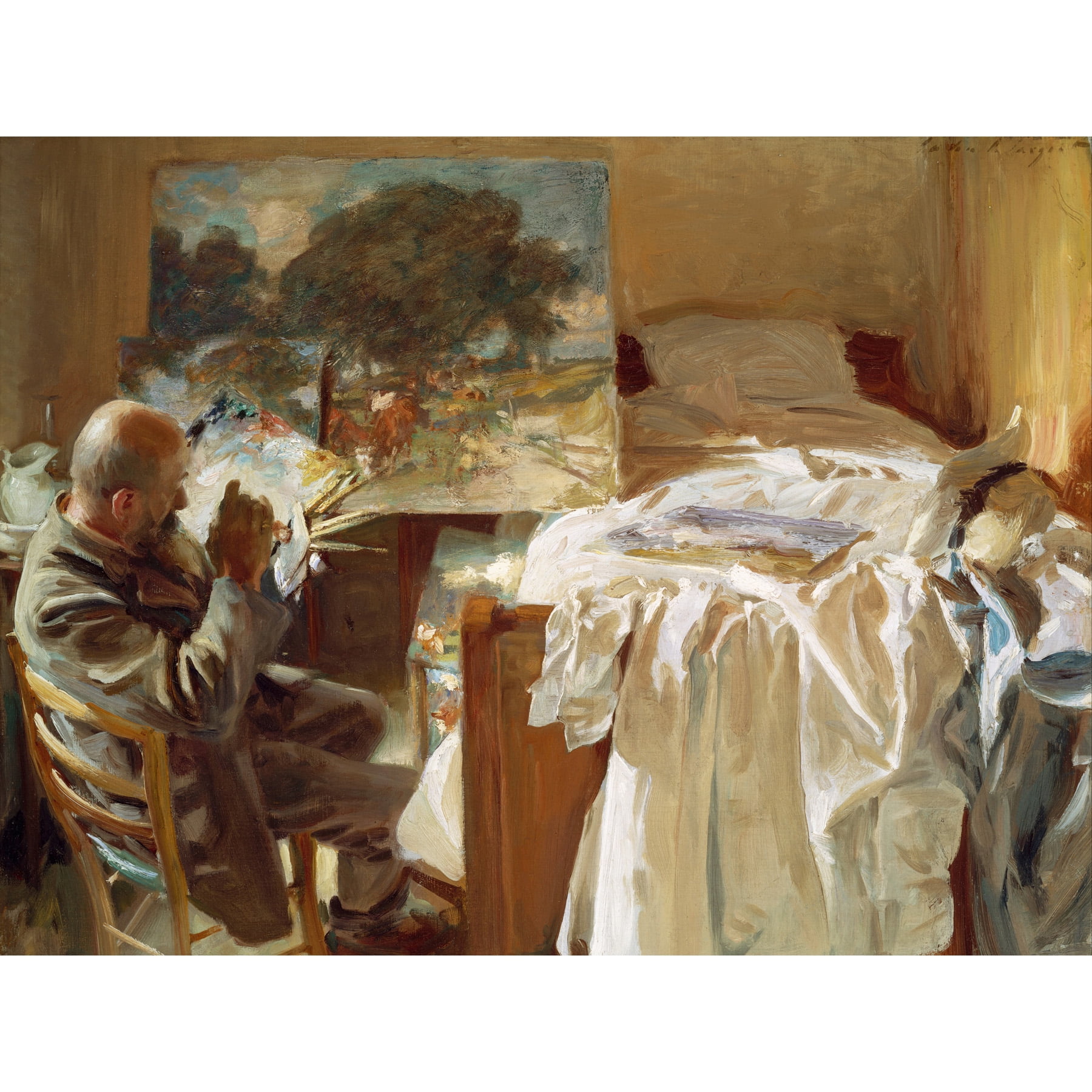 John Singer Sargent An Artist In His Studio Extra Large Art Print Wall ...