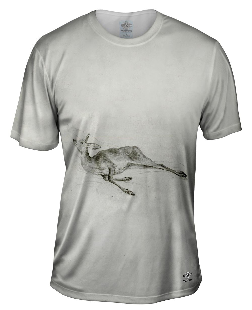 John Singer Sargent - Deer 1872 Mens T-Shirt All Over Print - Walmart.com