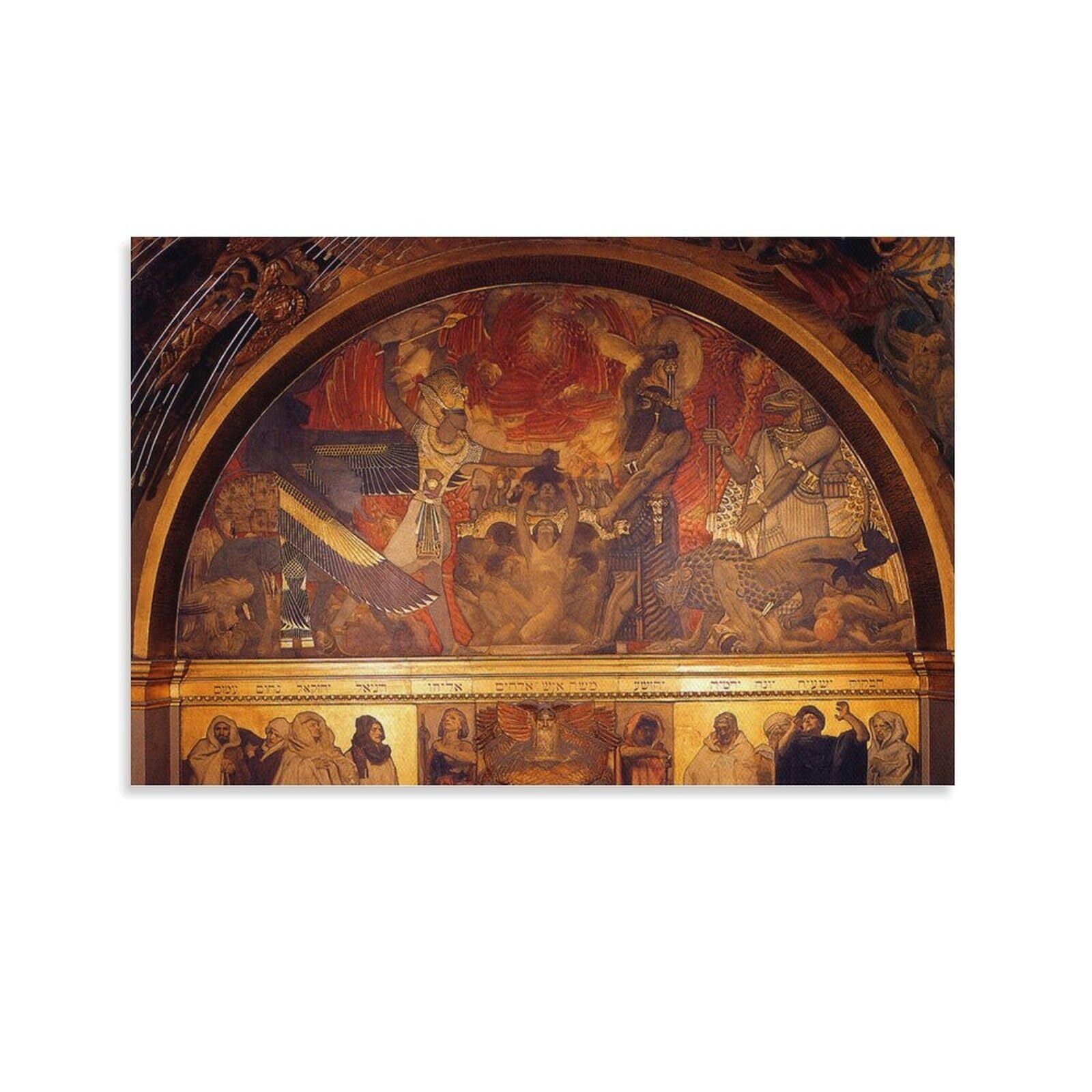 John Singer Sargent Israelites Oppressed (1895) Wall-Art Bedroom Prints ...