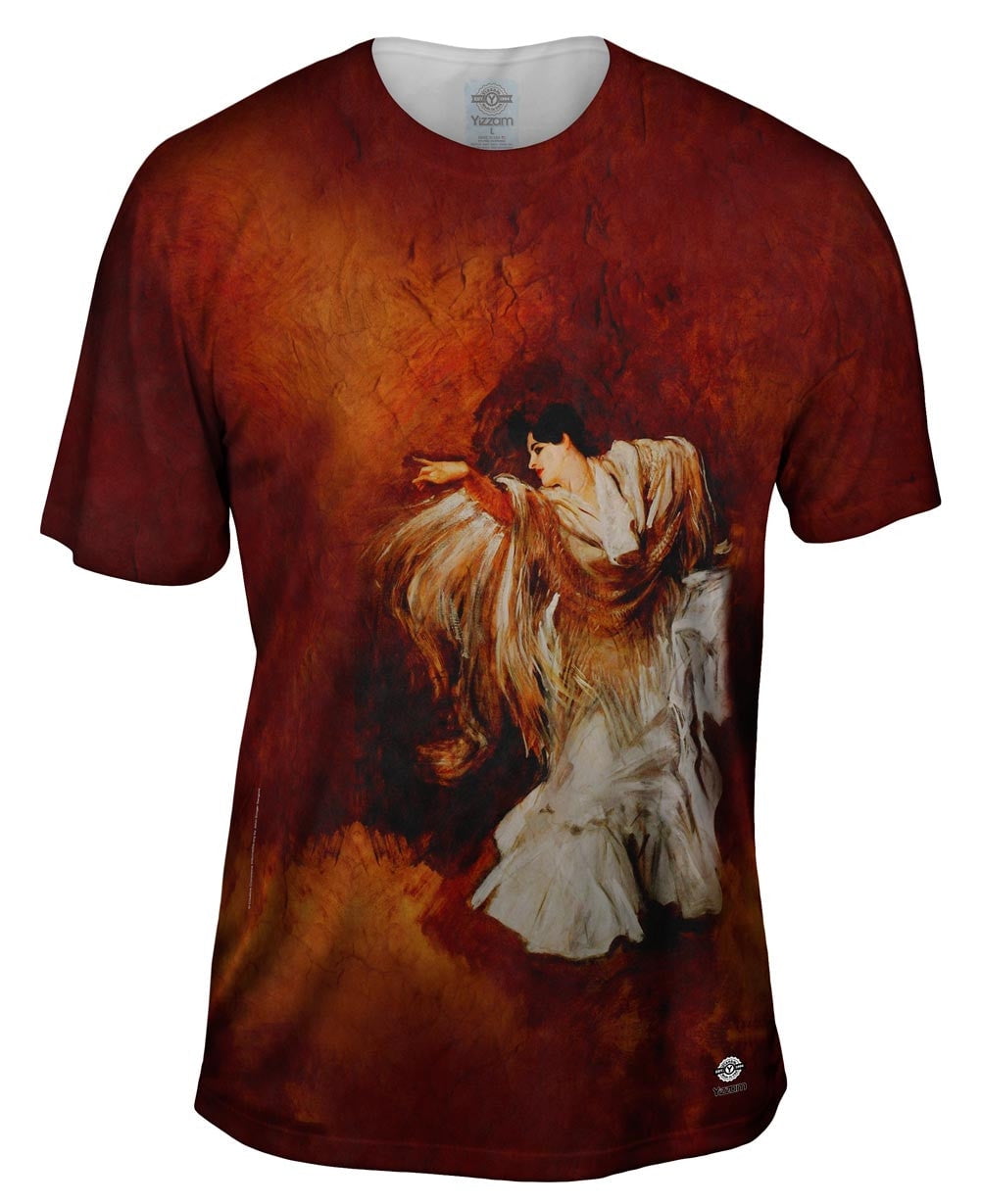 John Singer Sargent - La Carmencita 1890 Mens T-Shirt All Over Print ...