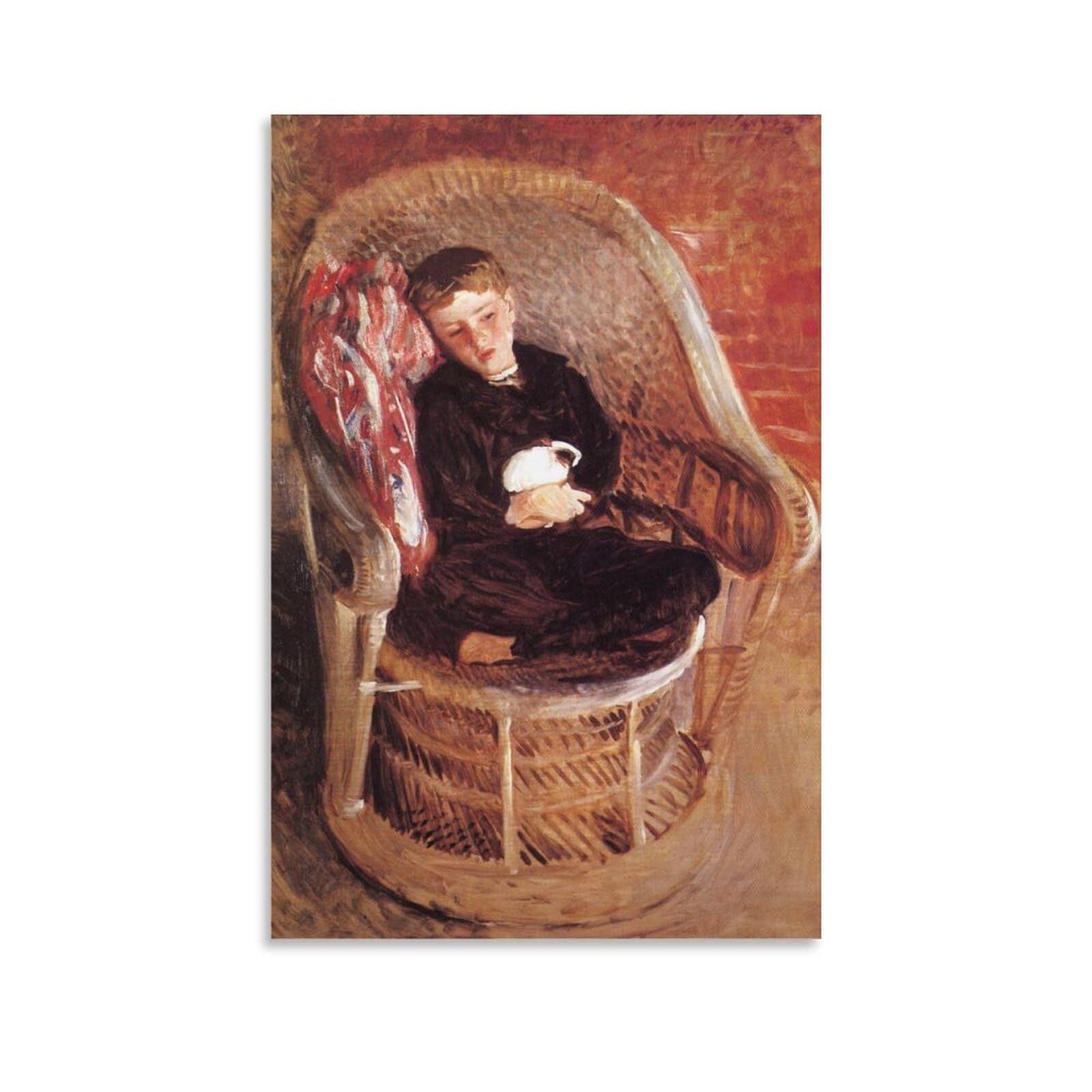 John Singer Sargent Portrait of Gordon Fairchild Painting On Canvas ...