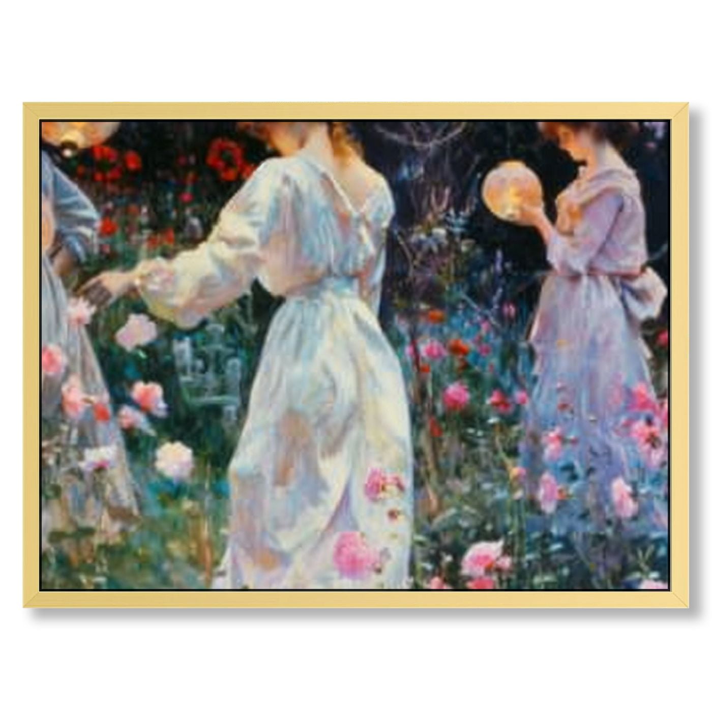 John Singer Sargent , , , Rose Vintage Flowers Nature Landscape Print ...