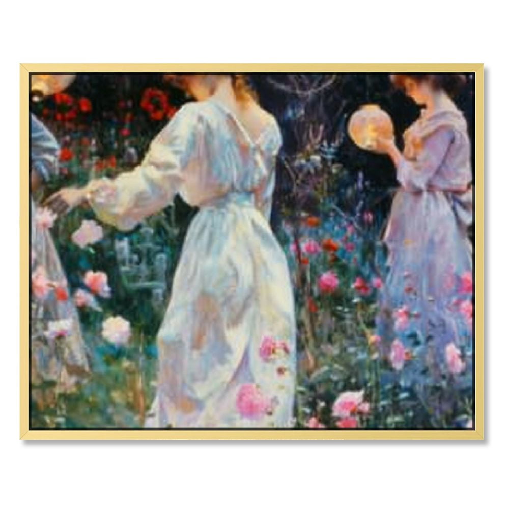John Singer Sargent , , , Rose Vintage Flowers Nature Landscape Print ...