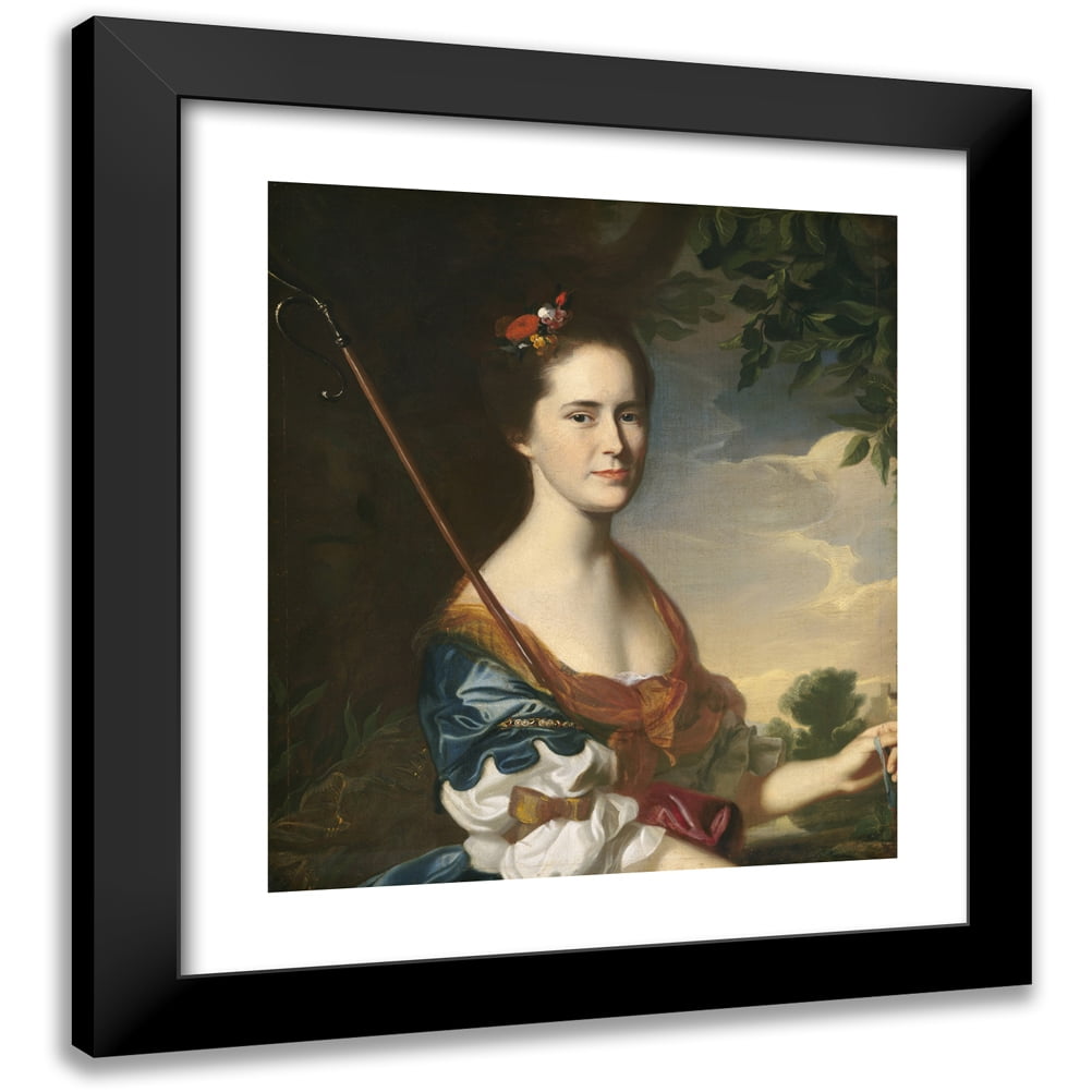 John Singleton Copley 12x14 Black Modern Framed Museum Art Print Titled ...