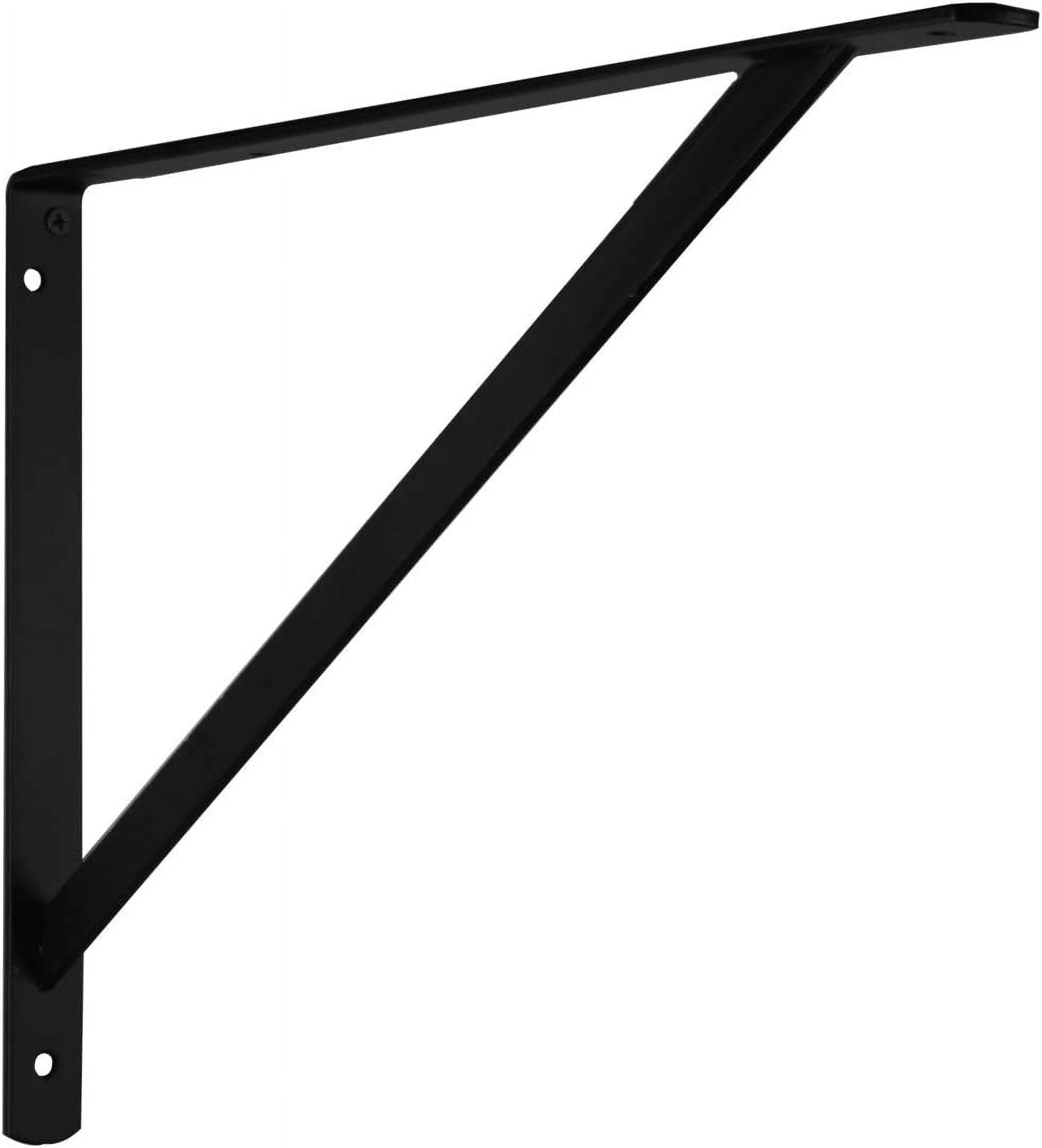 John Sterling THE MAX BRACKET Shelf Bracket, 20-inch, Black, KH Black ...