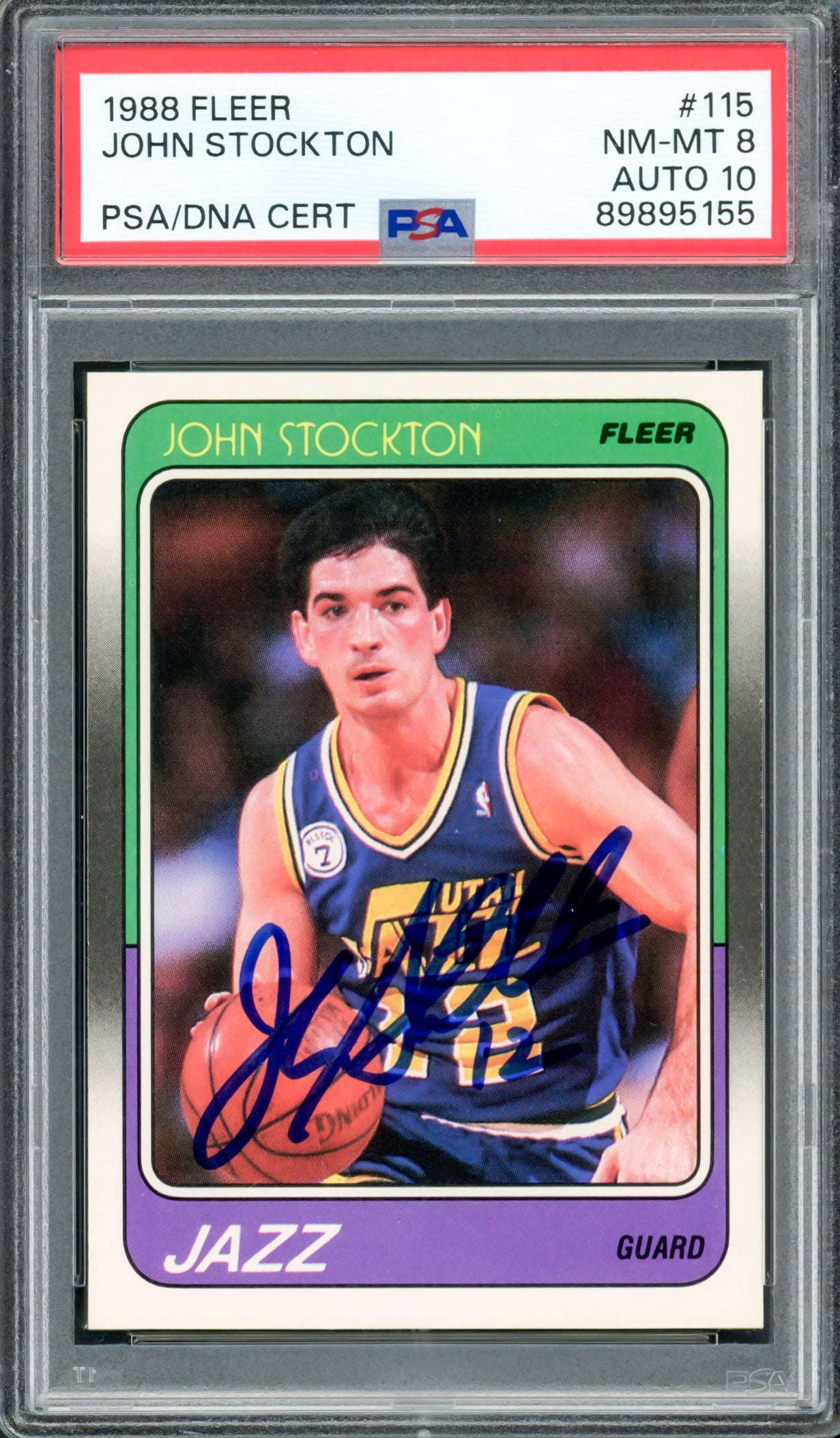 John Stockton Autograph