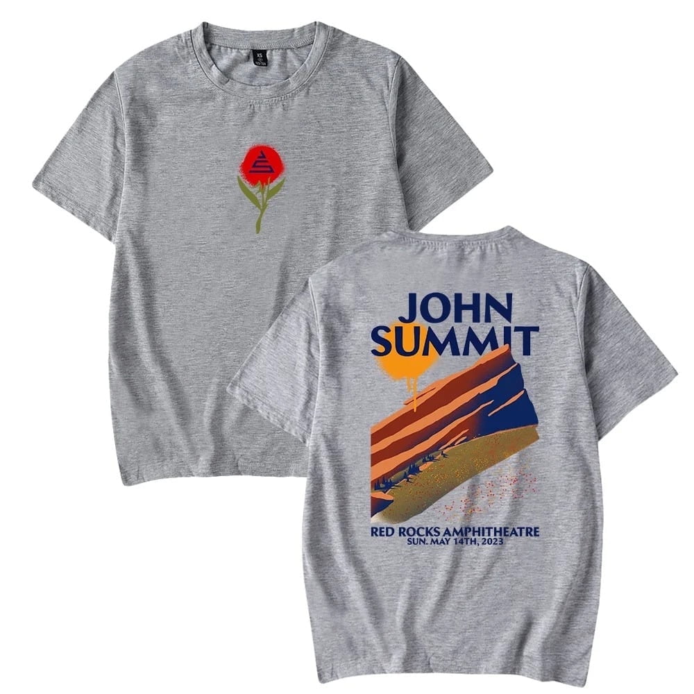 John Summit Merch Fashion Loose Fit T-Shirt Unisex Crew Neck Casual ...