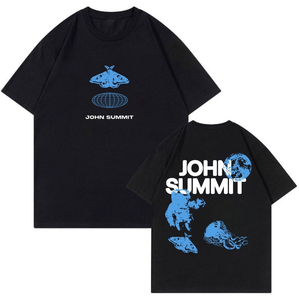 John Summit T-shirt Crewneck Short Sleeve Streetwear Tee Women Men Hip Hop Clothes - Walmart.com