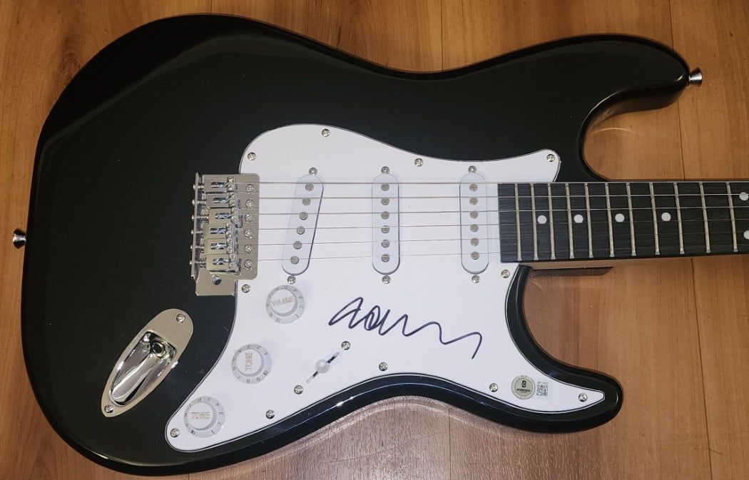 John Taylor Autographed Electric Guitar Duran Duran Come Undone BAS ...