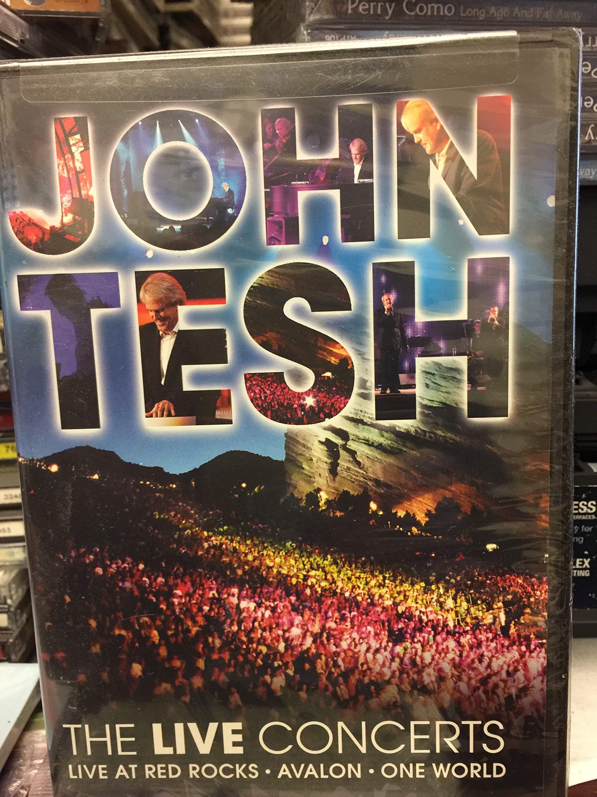 John Tesh The Live Concerts Live At Red Rocks, Avalon, One World DVD ...