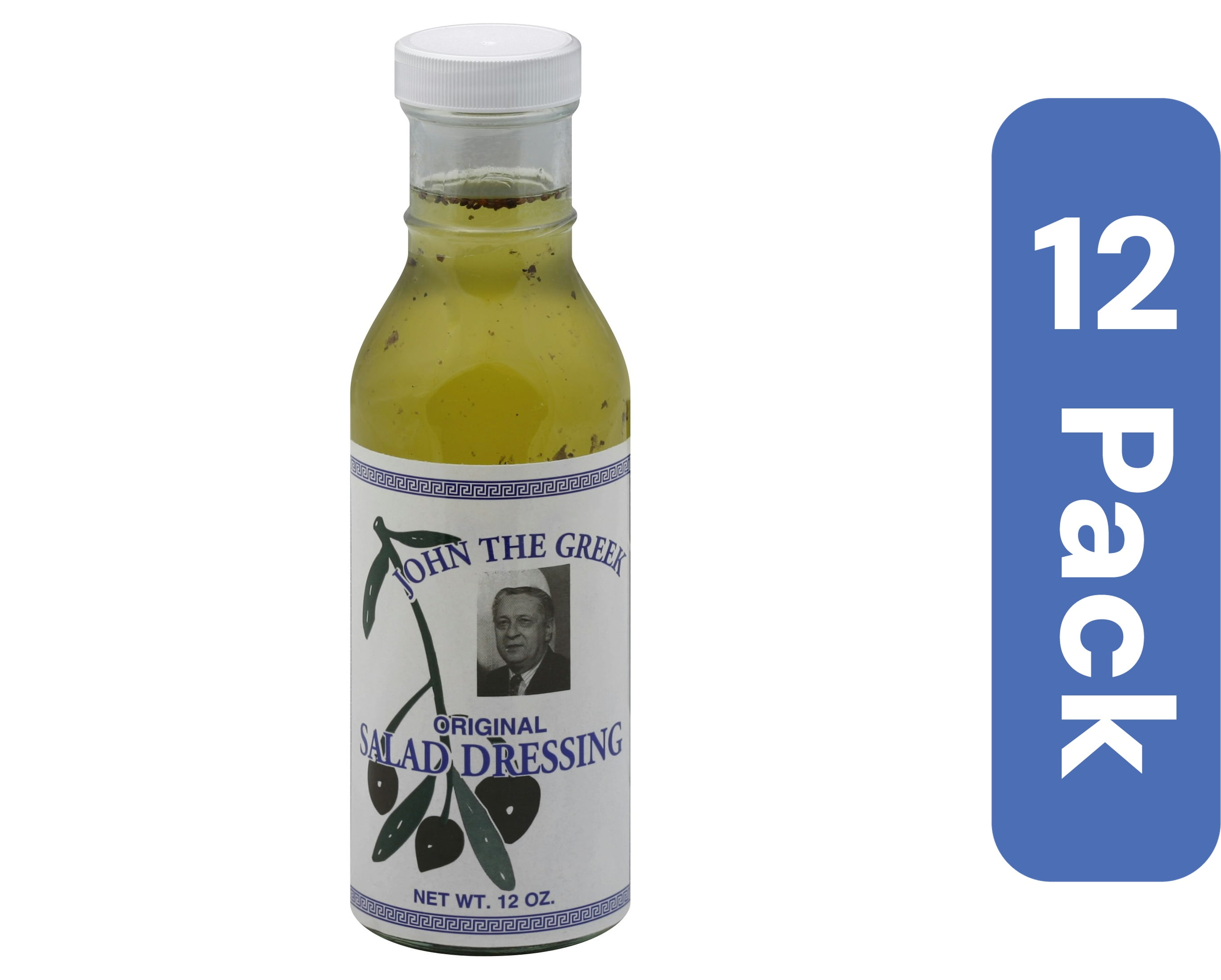 John The Greek Dressing Salad (Pack of 12) - Walmart.com