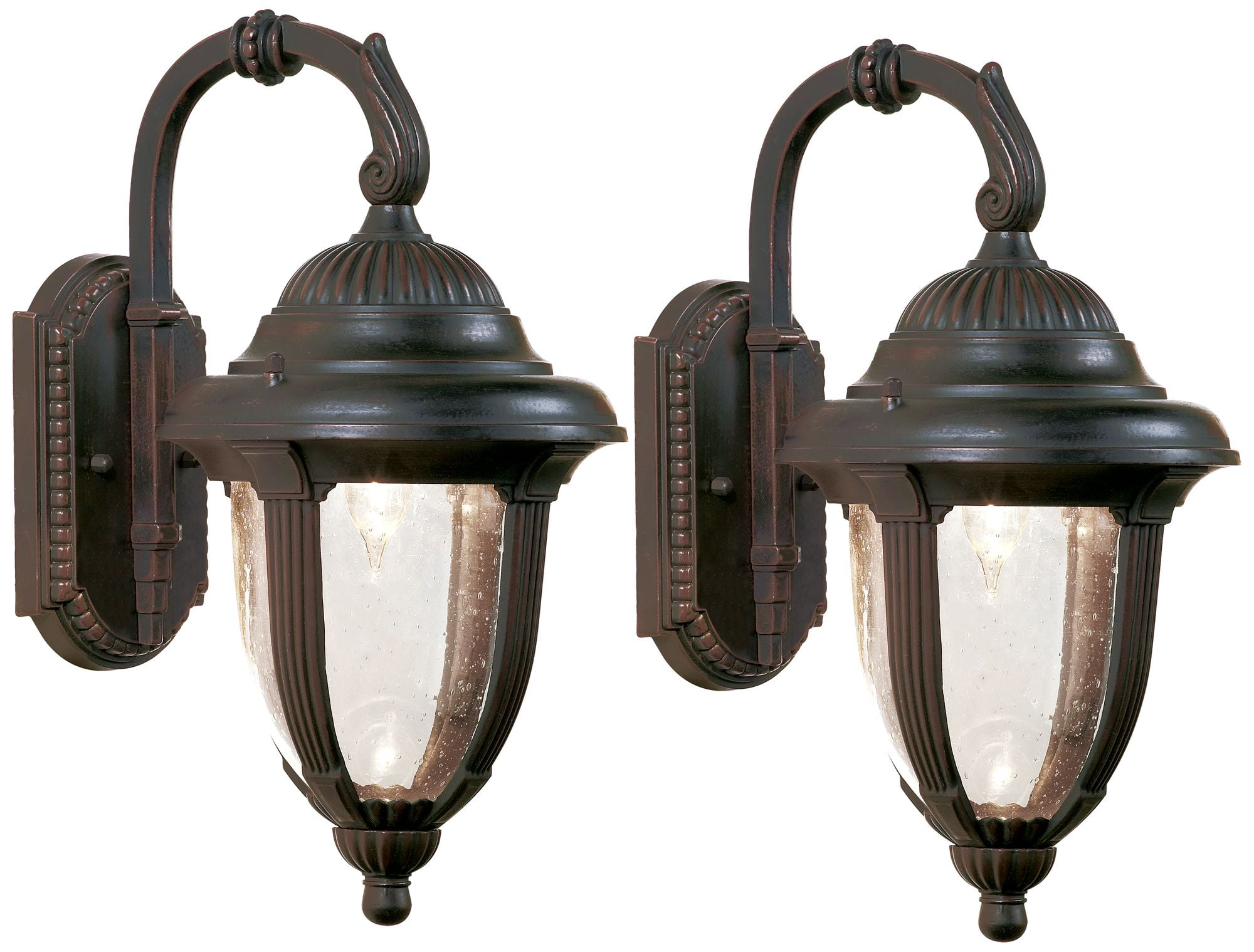 John Timberland Casa Sierra Rustic Vintage Outdoor Wall Light Fixtures ...