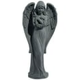 John Timberland Standing Angel Statue, Faux Greystone Ceramic, Indoor ...