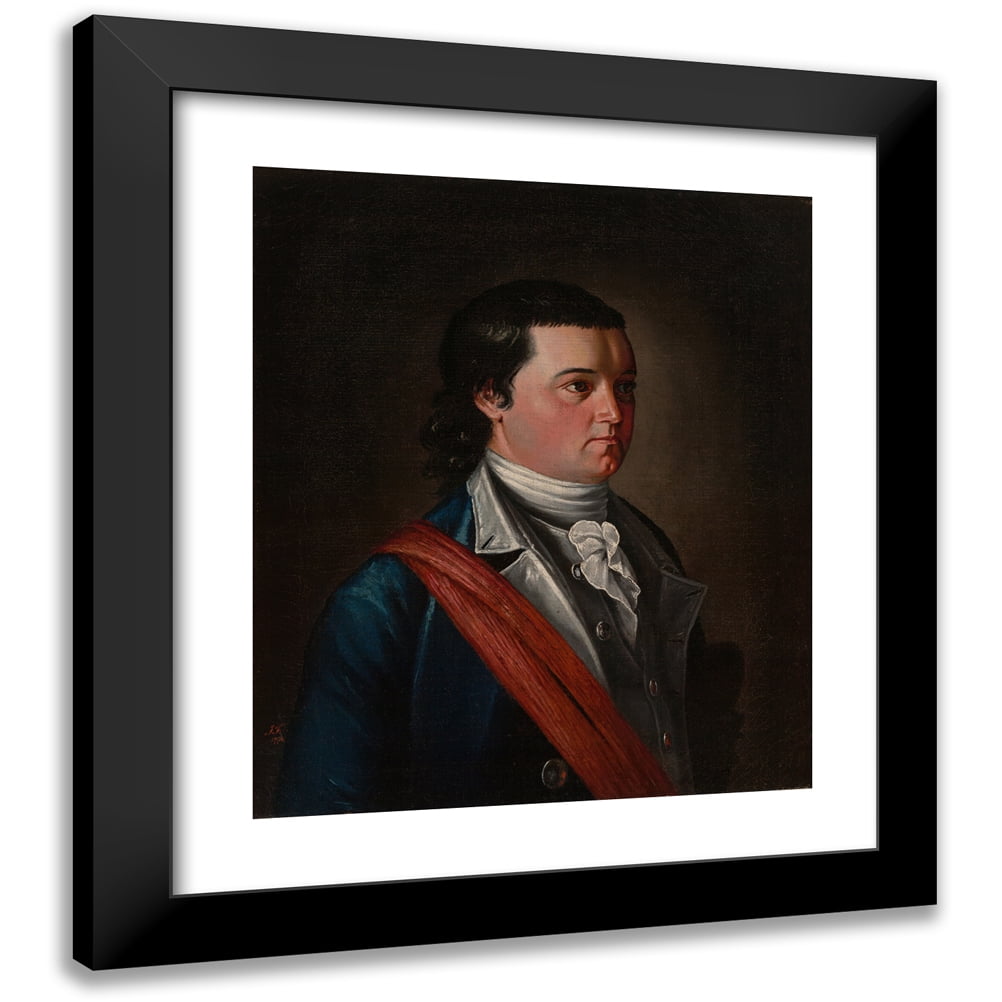 John Trumbull 15x17 Black Modern Framed Museum Art Print Titled - Major ...