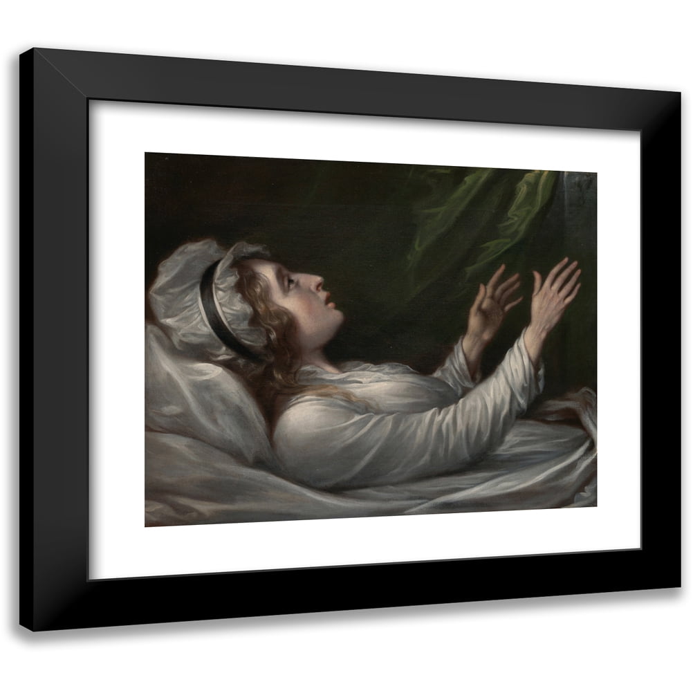 John Trumbull 17x15 Black Modern Framed Museum Art Print Titled - Sarah ...