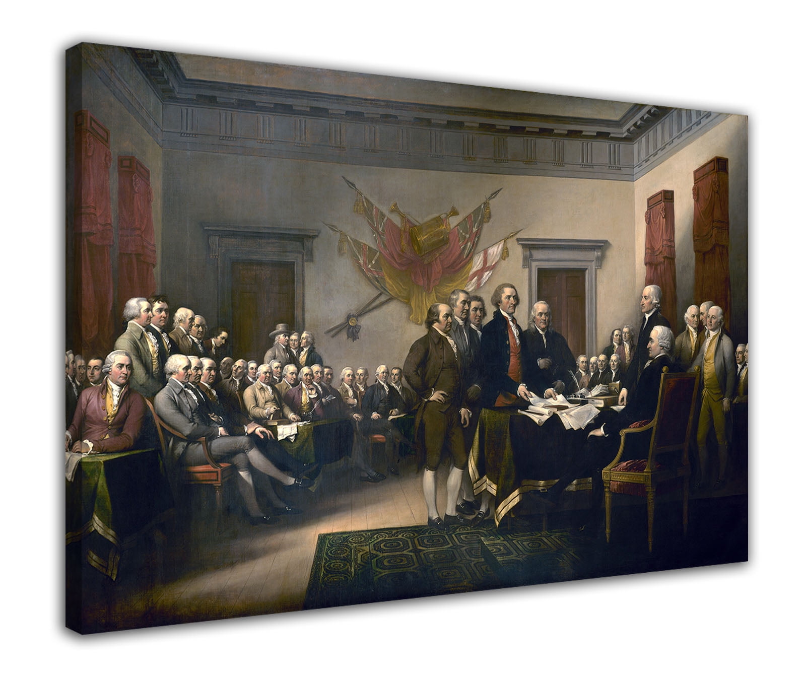 John Trumbull Signing of The Declaration of Independence Poster Wall ...