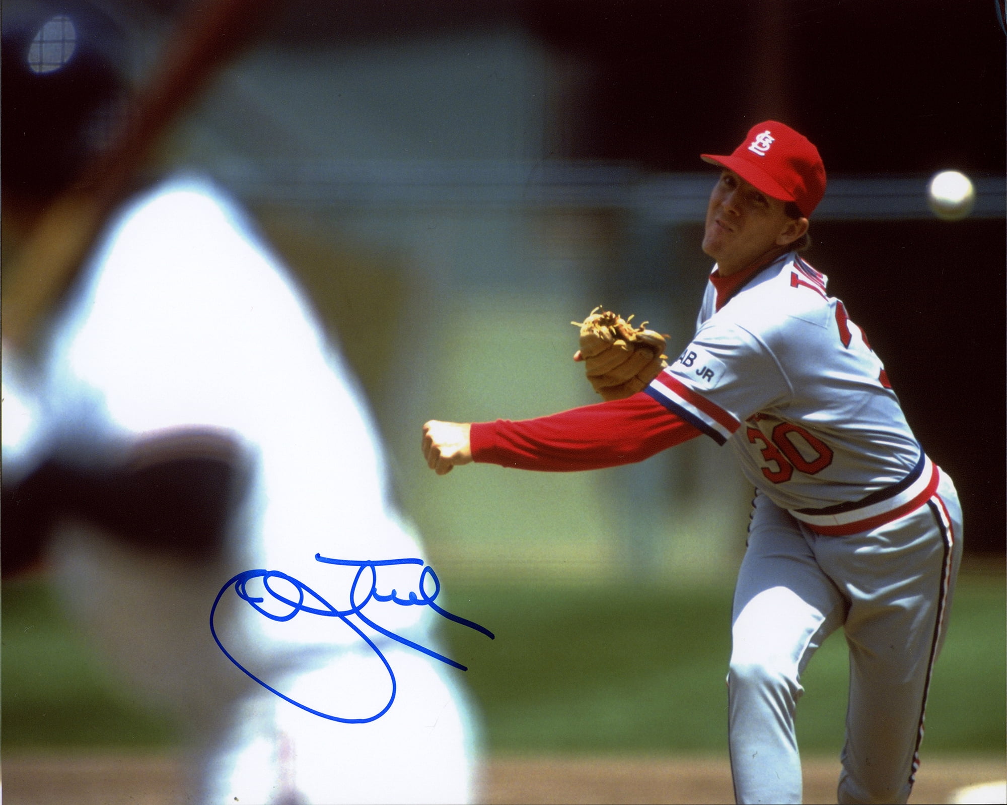 John Tudor Autographed 22 Count Lot of 8x10 Photos St. Louis Cardinals ...