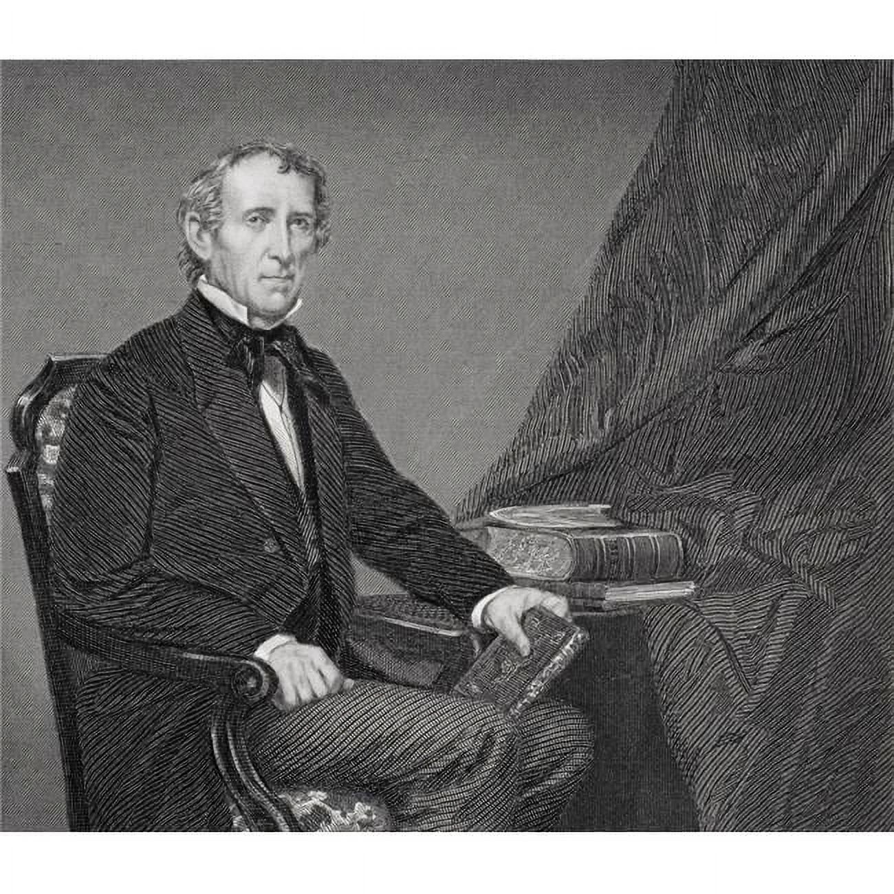 John Tyler 1790 To 1862 10th President of The United States 1841 To ...