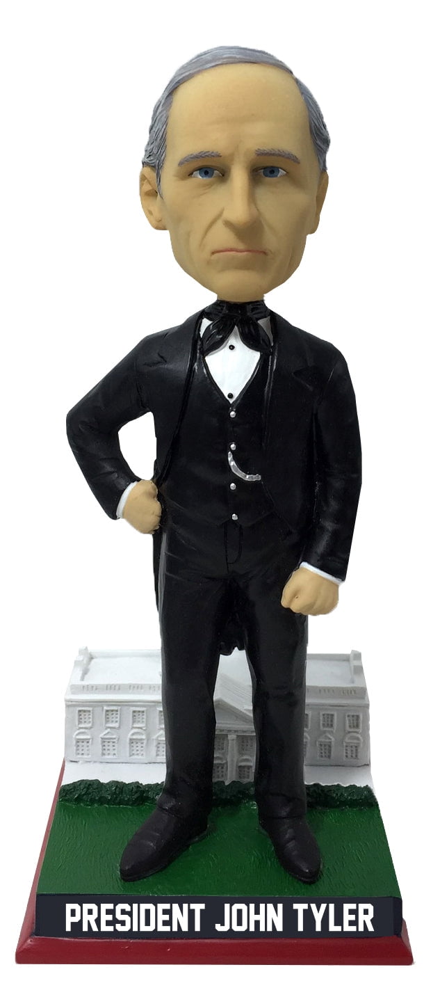 John Tyler White House Base President Bobblehead Numbered to 1,841 ...