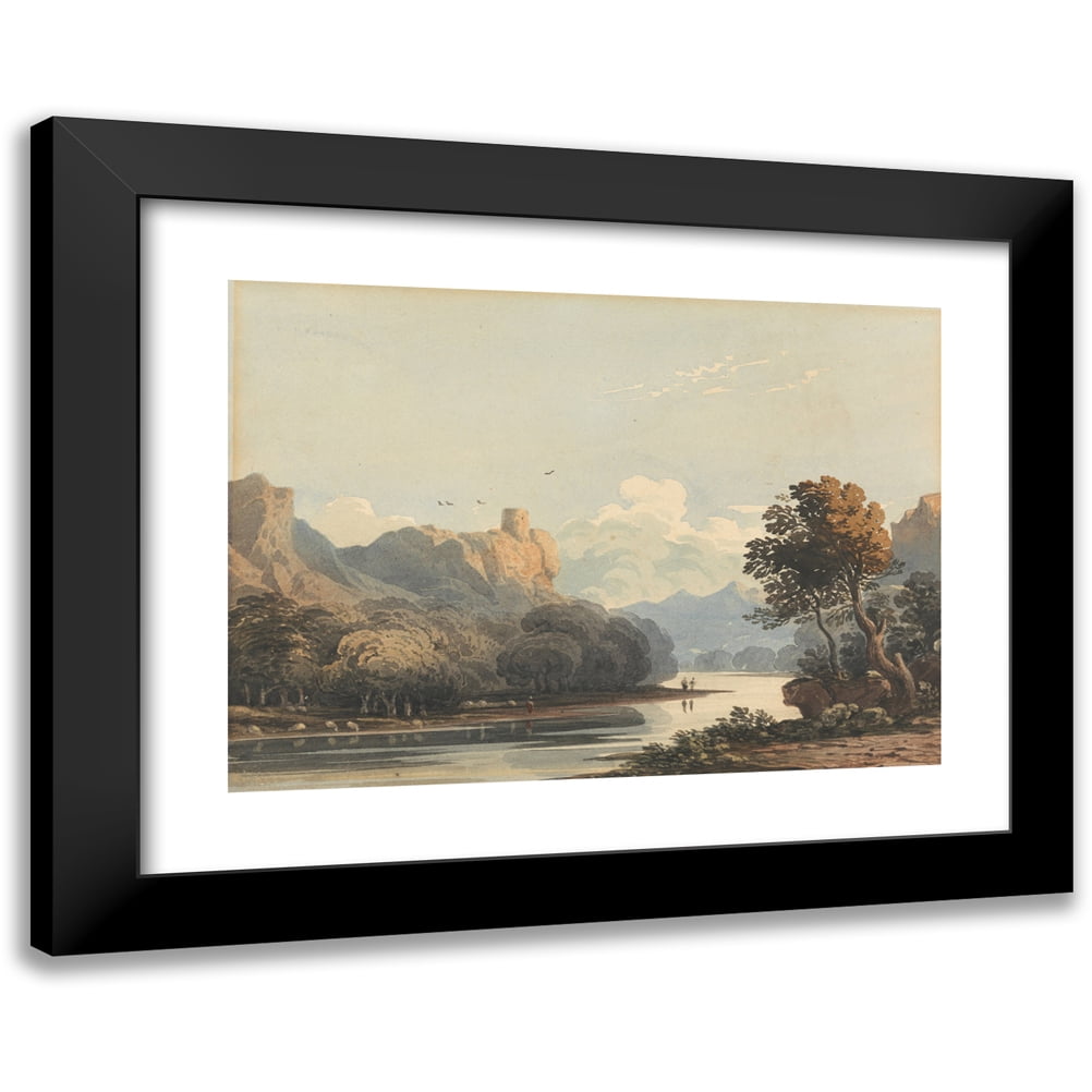 John Varley 24x18 Black Modern Framed Museum Art Print Titled ...