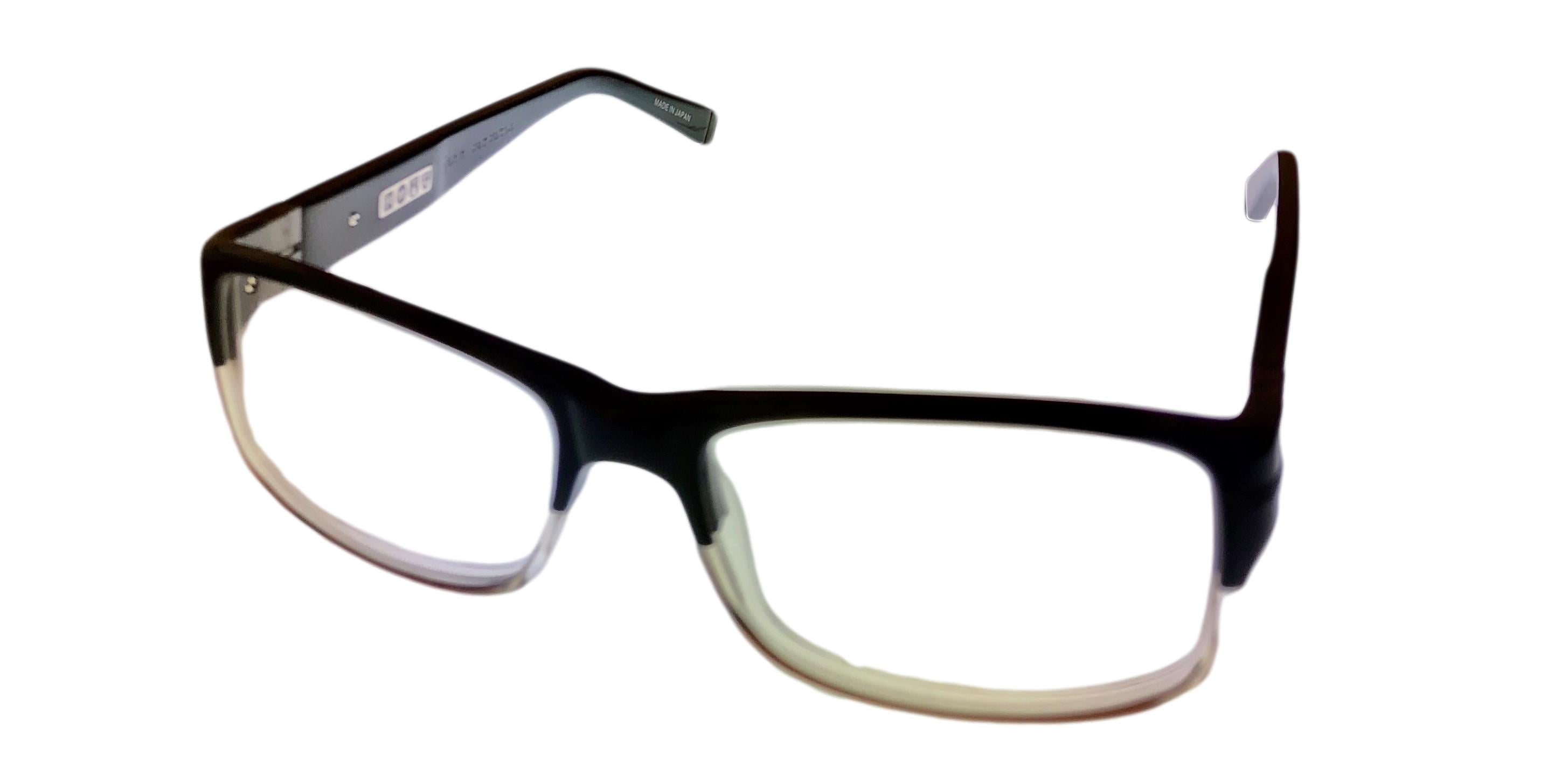 John Varvatos Mens Ophthalmic Eyeglass Plastic rectangle Frame V339 ...