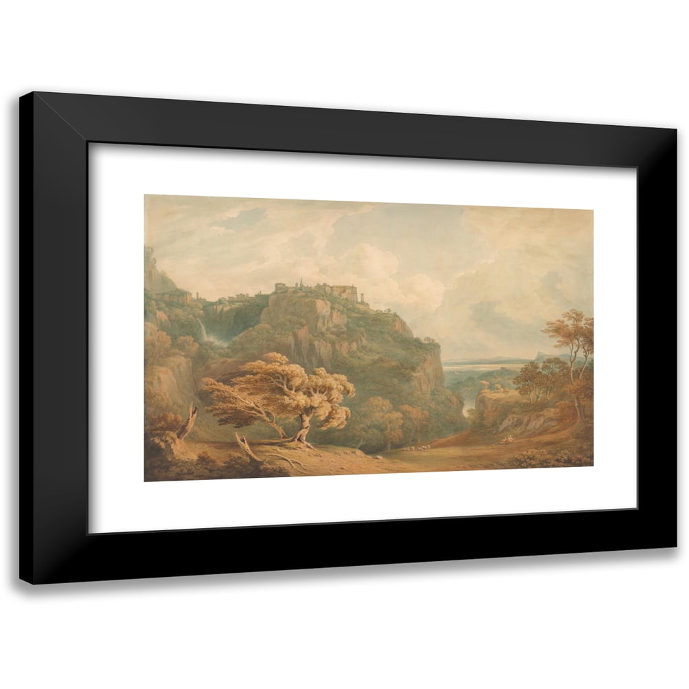 John Warwick Smith 14x11 Black Modern Framed Museum Art Print Titled ...