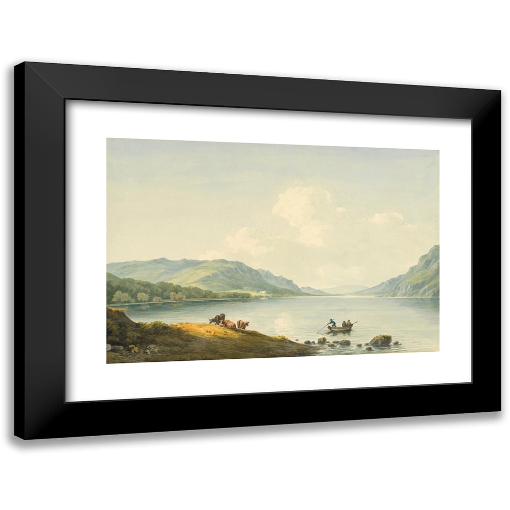 John Warwick Smith 14x11 Black Modern Framed Museum Art Print Titled ...