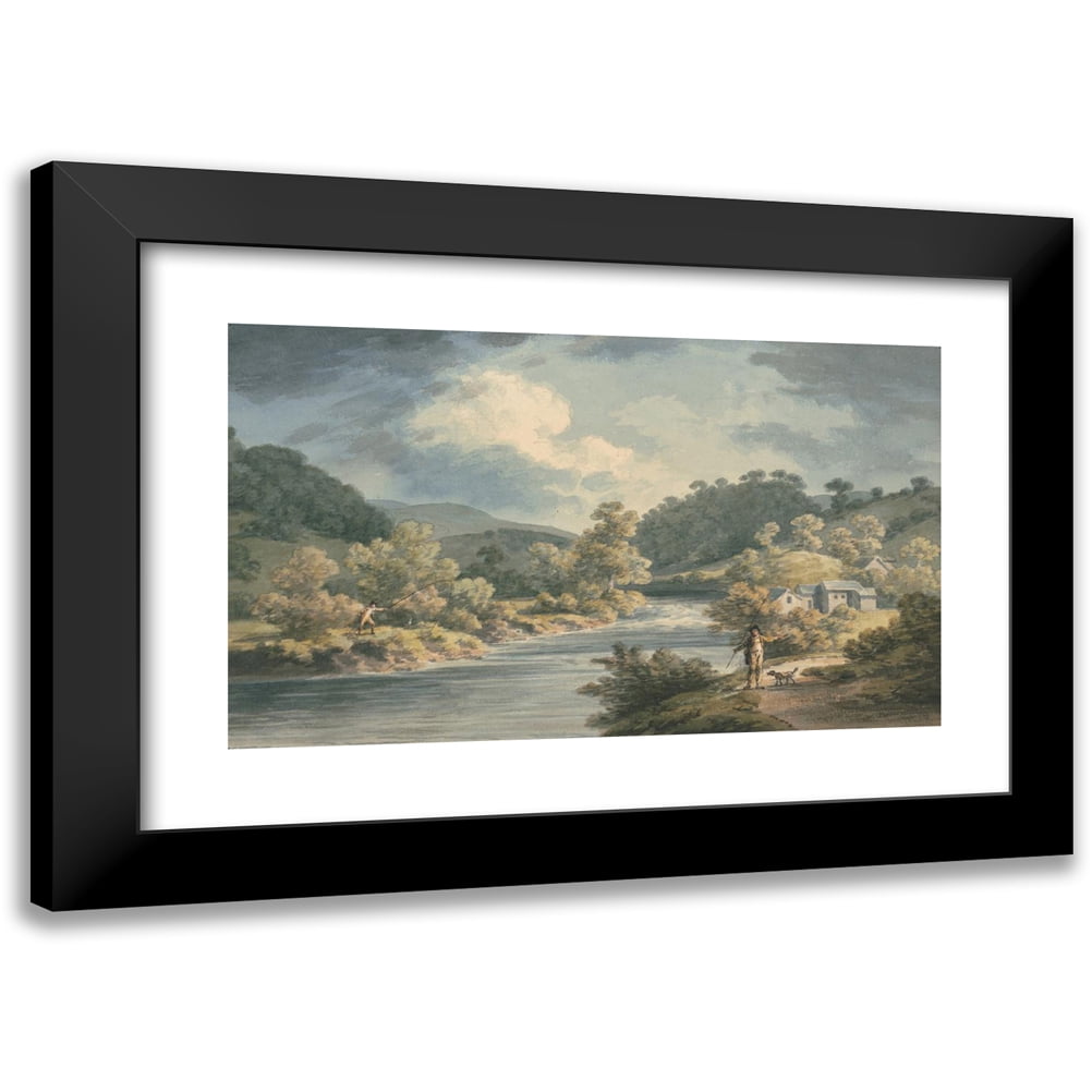 John Warwick Smith 18x12 Black Modern Framed Museum Art Print Titled ...