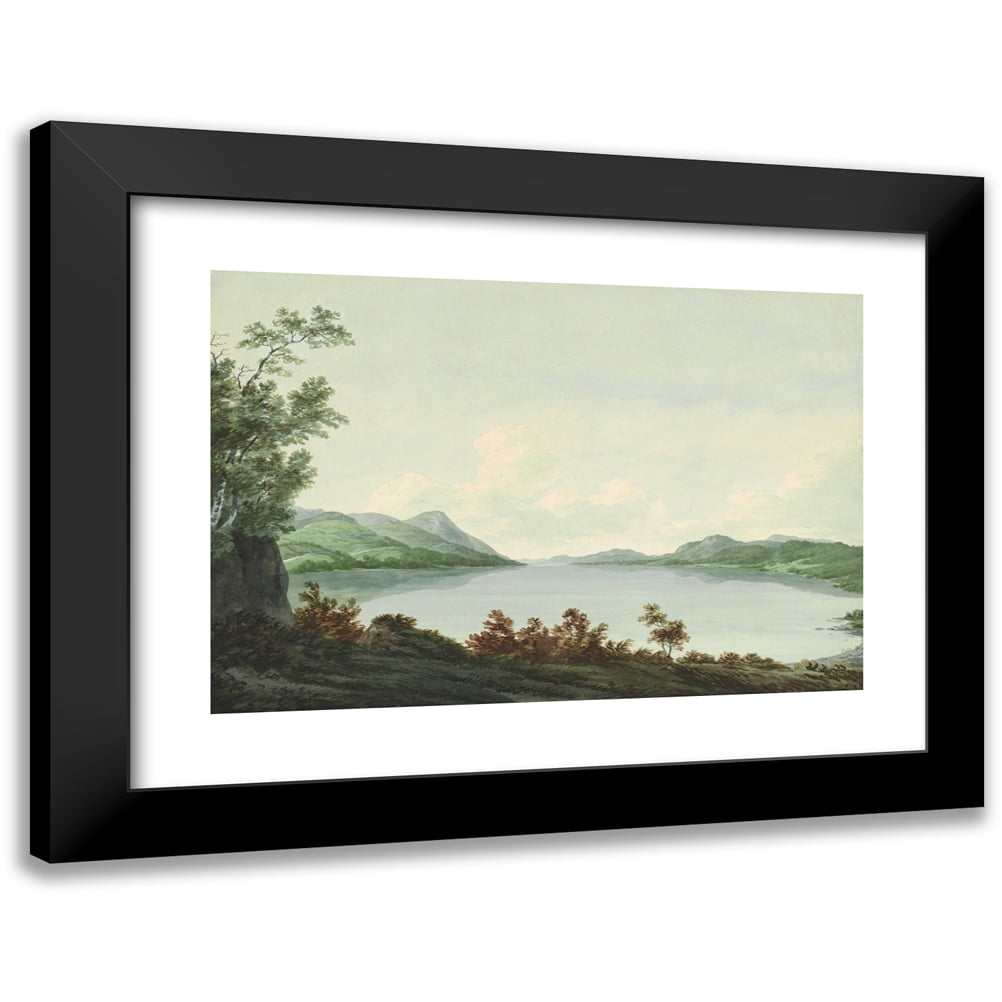 John Warwick Smith 24x18 Black Modern Framed Museum Art Print Titled ...