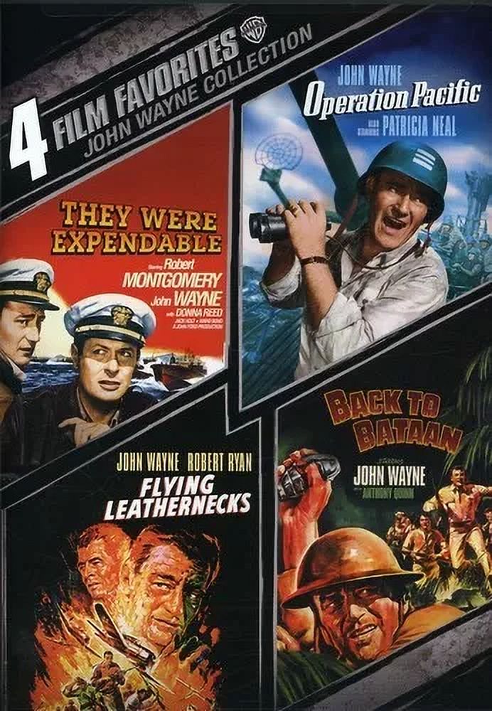 John-Wayne---4-Film-Favorites:-John-Wayne-[D-•V•-D} - Walmart.com