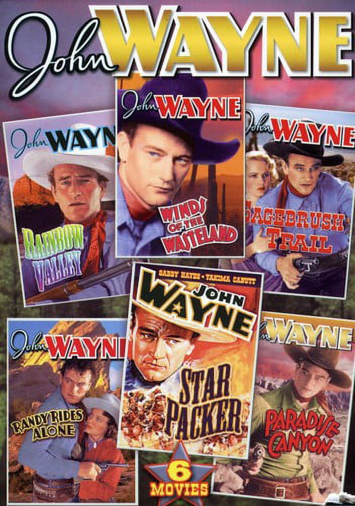 John Wayne: 6 Movie Collection (DVD) - Walmart.com