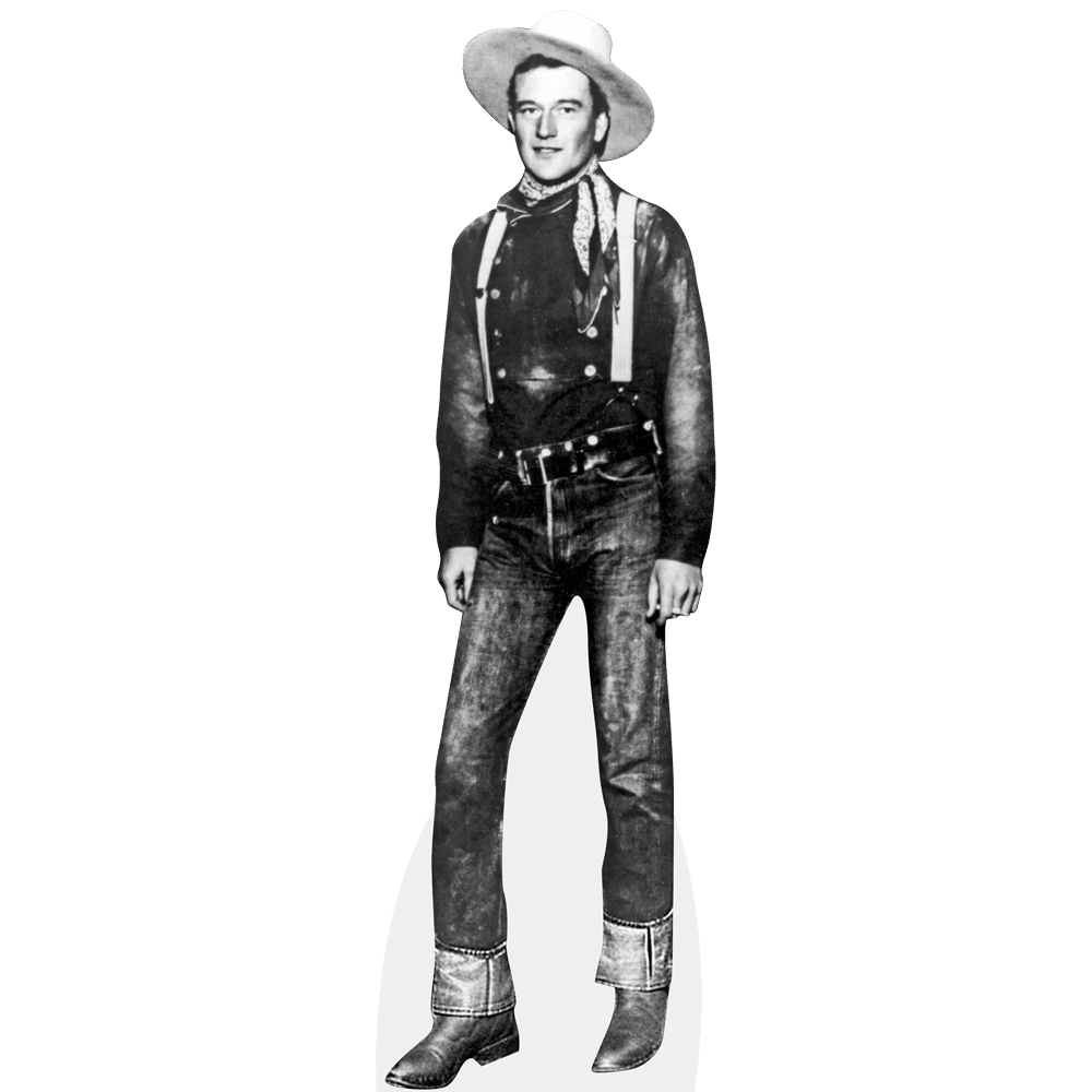 John Wayne (BW) Mini Size Cutout. Standee. - Walmart.com