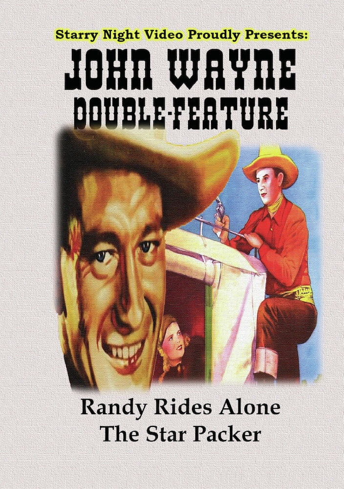 John Wayne Double Feature #6 - Randy Rides Alone/The Star Packer - Walmart.com