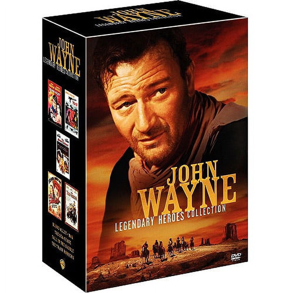 Pre-Owned John Wayne Legendary Heroes Collection (1944) DVD Box Set ...