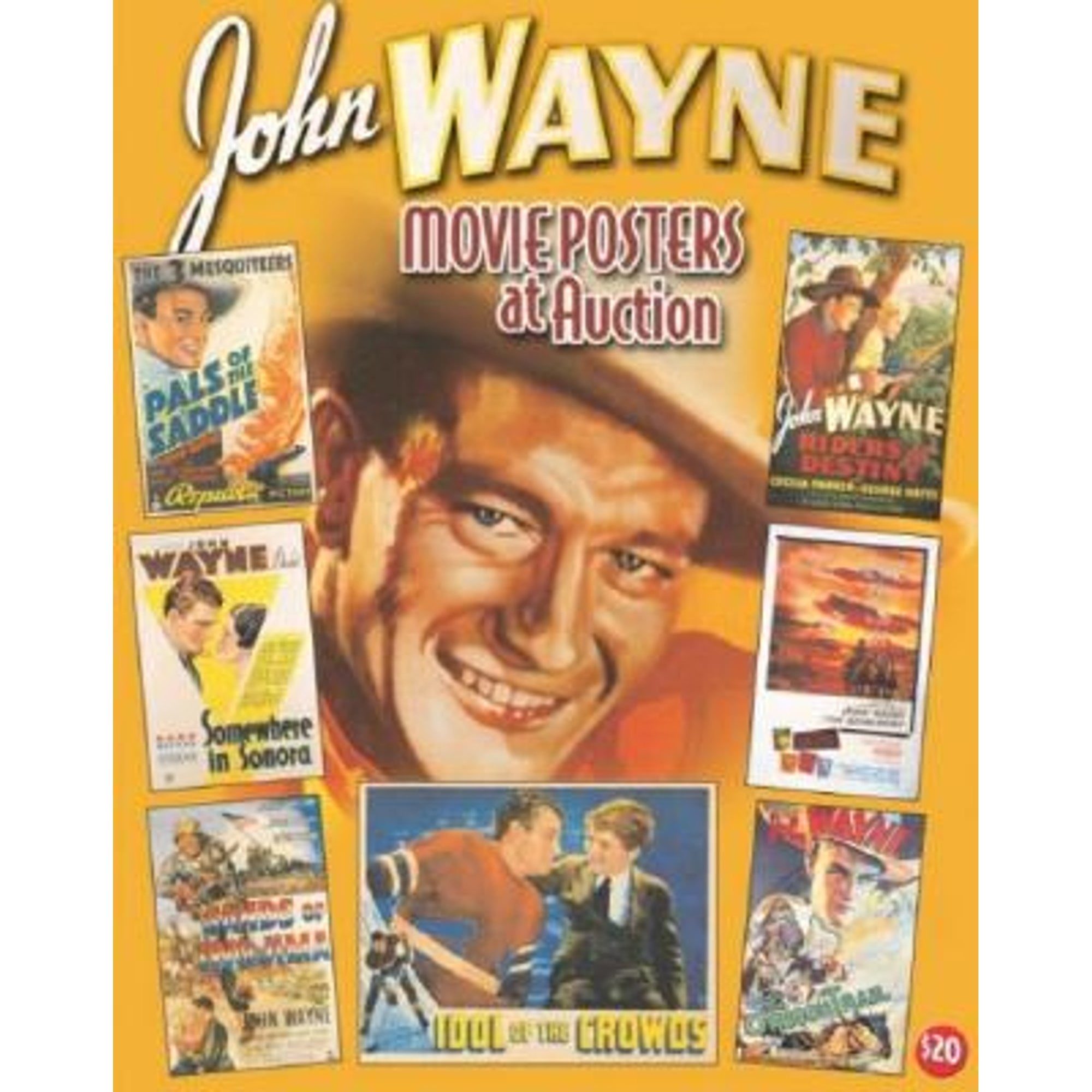 Pre-Owned John Wayne Movie Posters at Auction (Paperback) 1887893563 ...