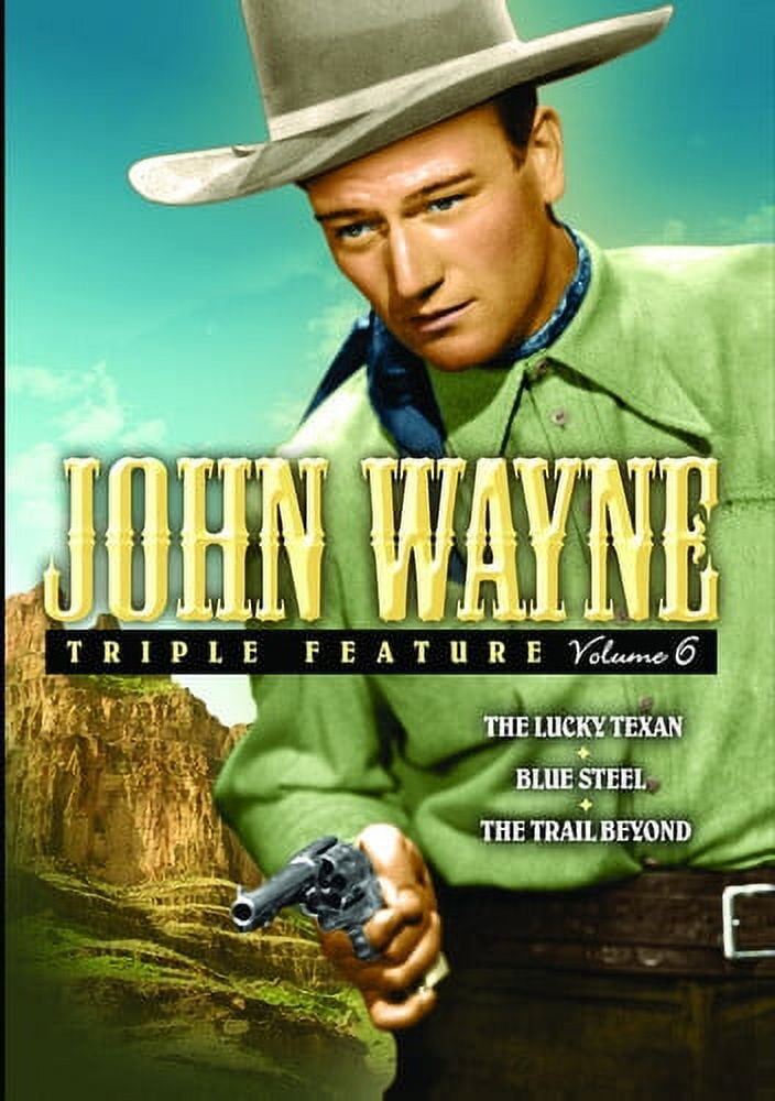 John Wayne Triple Feature: Volume 6 (DVD), Alpha Video, Western ...