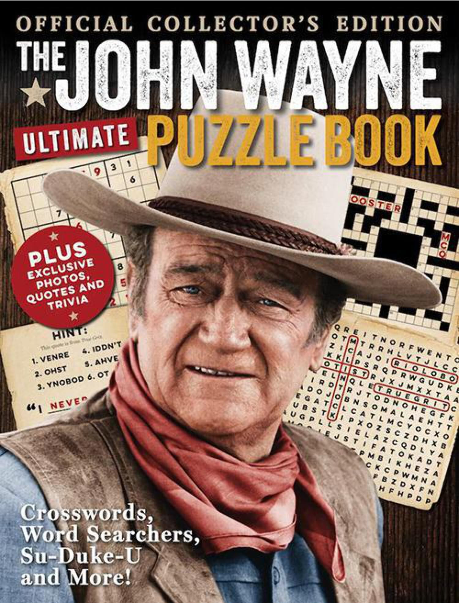 John Wayne - Ultimate Puzzle Book - Walmart.com