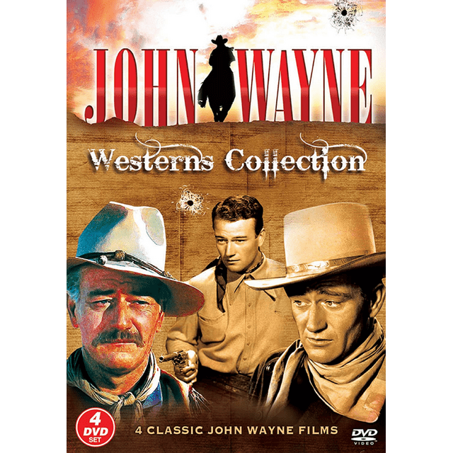 Demand Media John Wayne Western Movies Collection, 4-Disc DVD - Walmart.com
