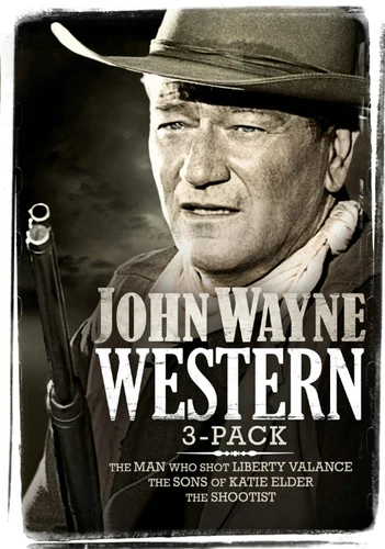 John-Wayne-Western-Three-pack-D-•V•-D - Walmart.com