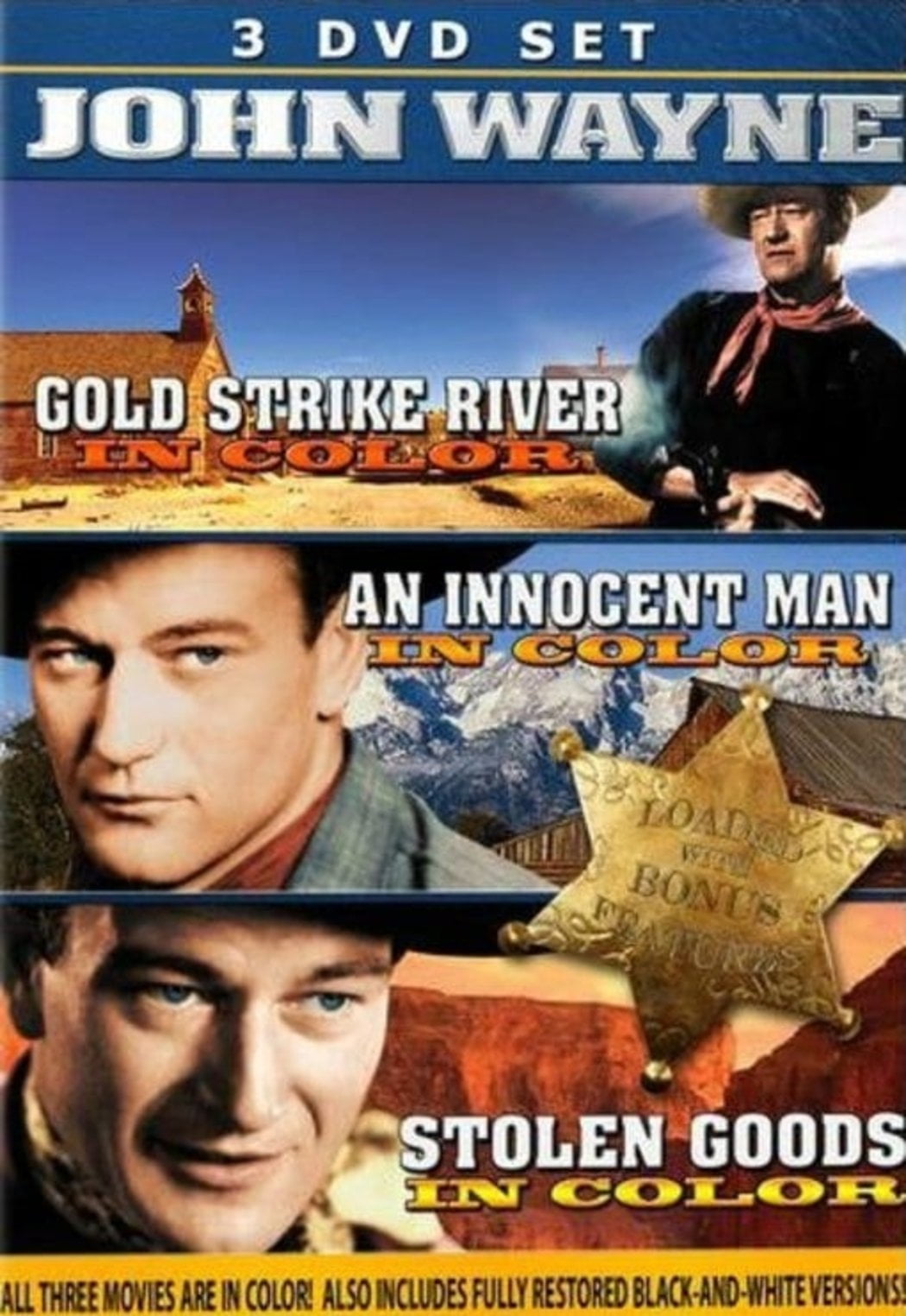John Wayne in Color Giftset (DVD) - Walmart.com