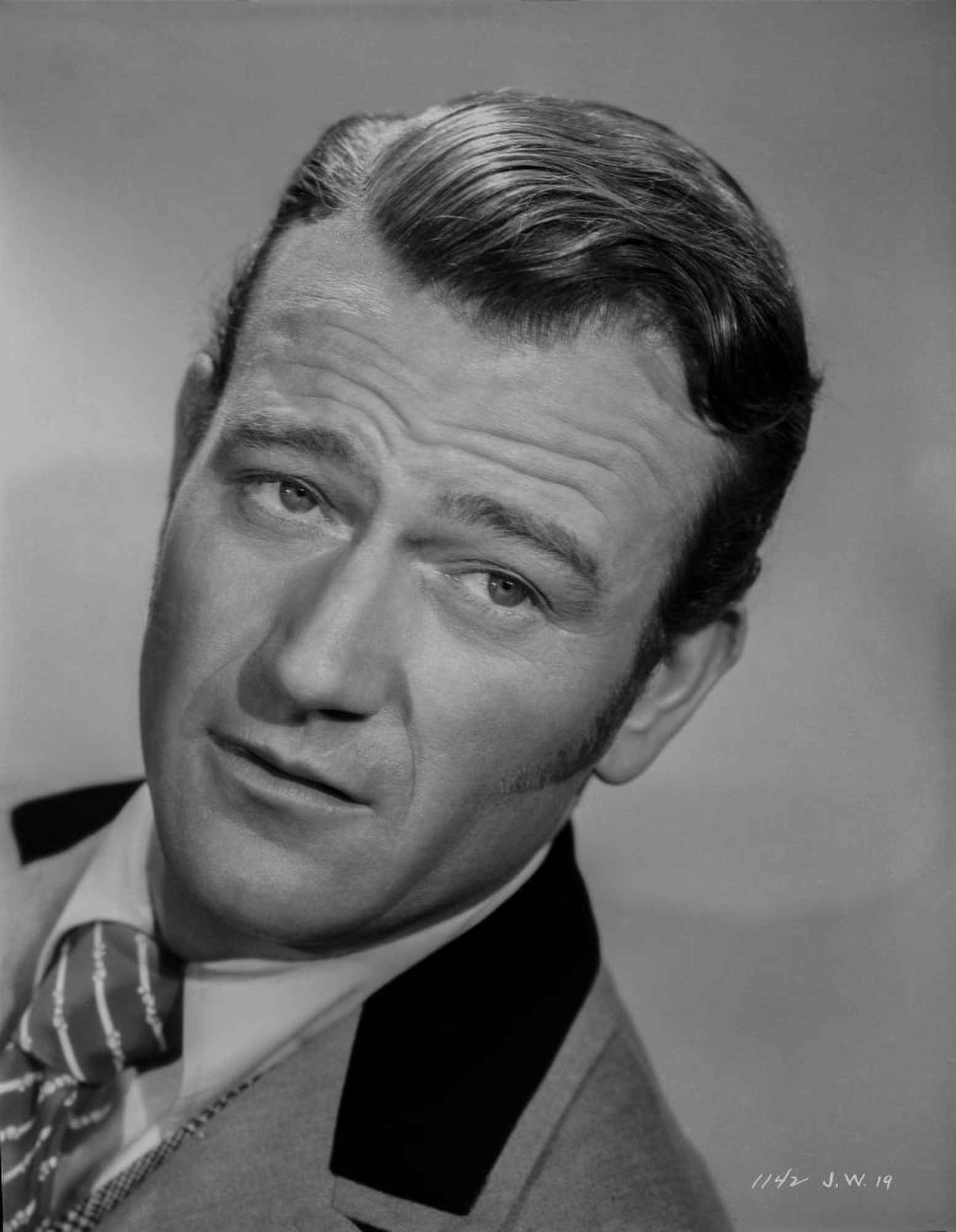 John Wayne portrait tie and suit Photo Print (8 x 10) - Walmart.com