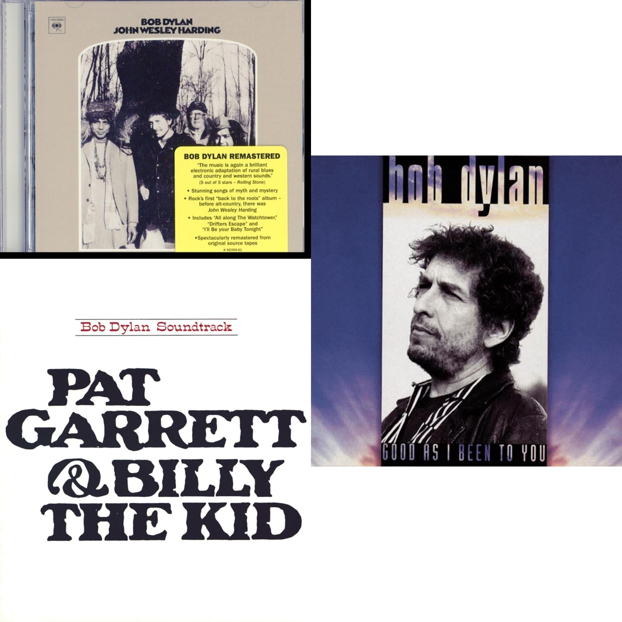 John Wesley Harding & Pat Garrett & Billy The Kid & Good As I Been To ...