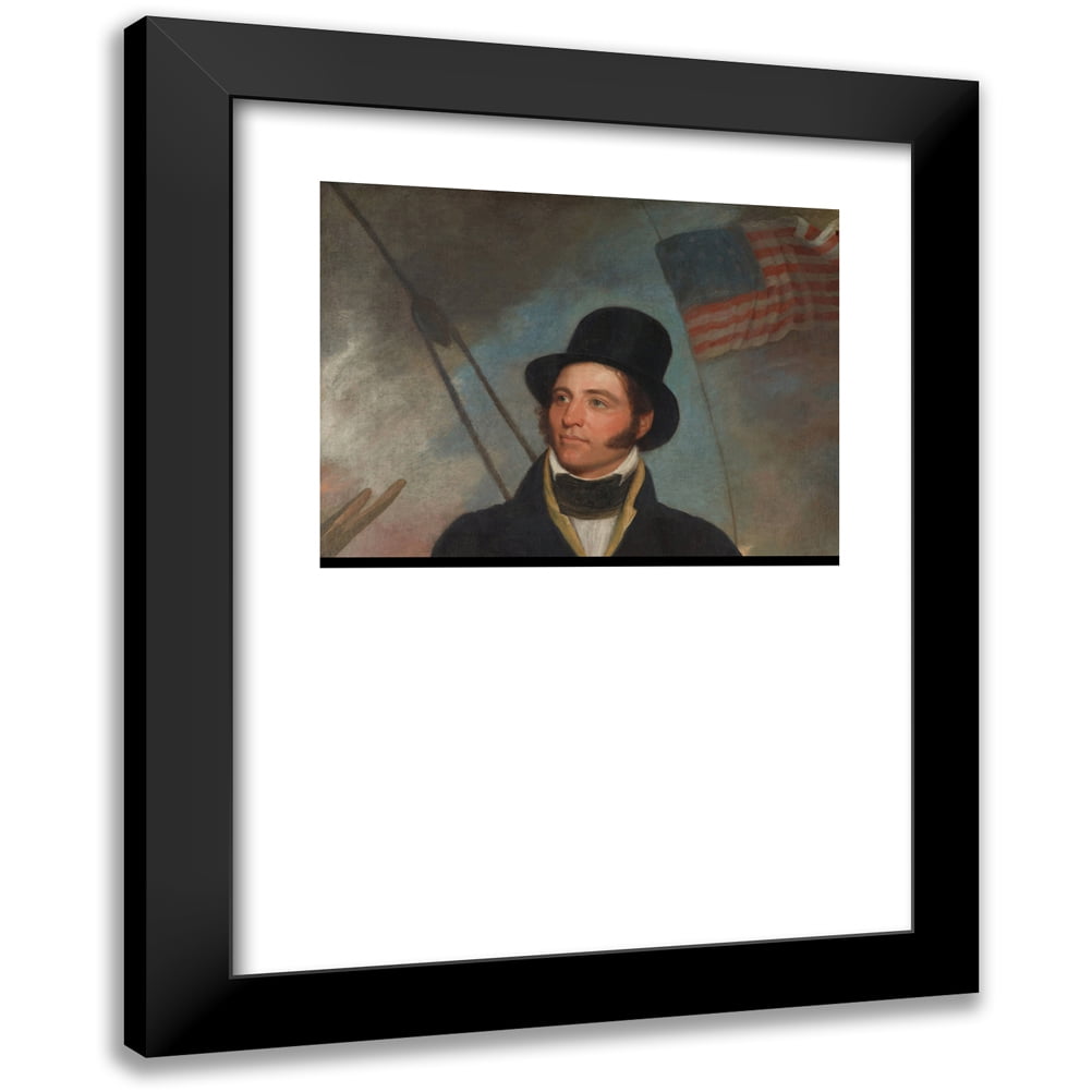 John Wesley Jarvis 11x14 Black Modern Framed Museum Art Print Titled ...