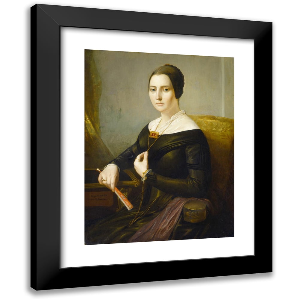 John Wesley Paradise 12x14 Black Modern Framed Museum Art Print Titled ...