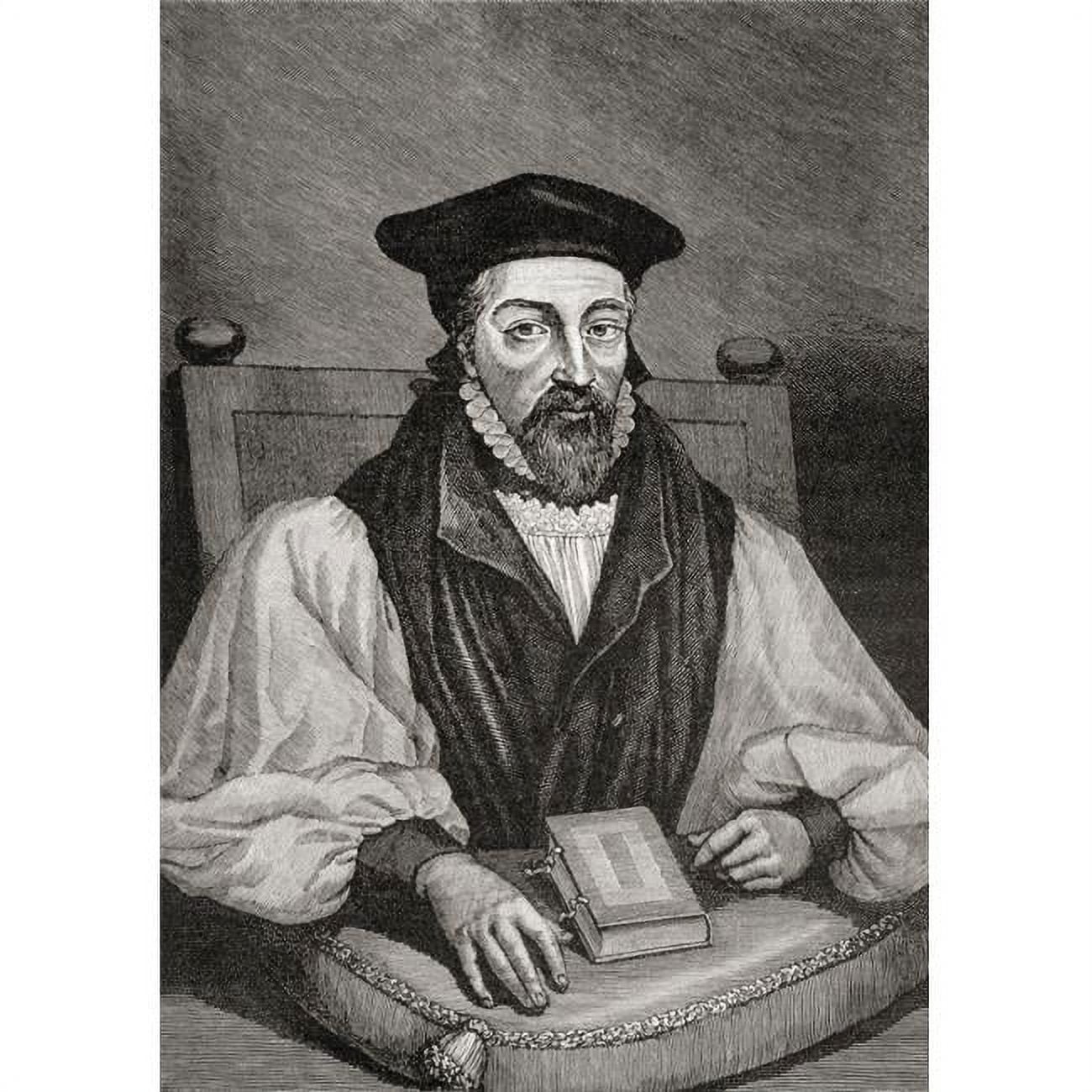 John Whitgift C. 1530 to 1604 Archbishop of Canterbury From The Book ...