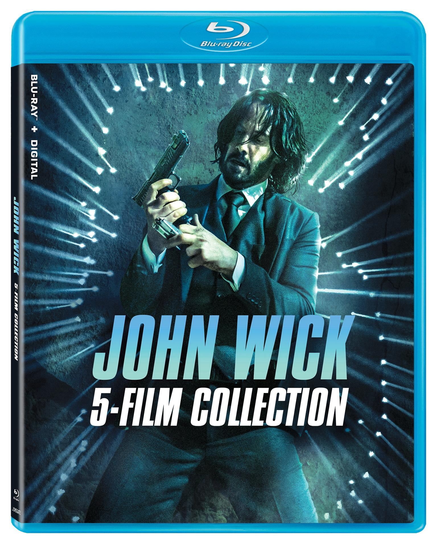 John Wick 1-5 Film Collection (Blu-ray + Digital Copy) Lionsgate ...